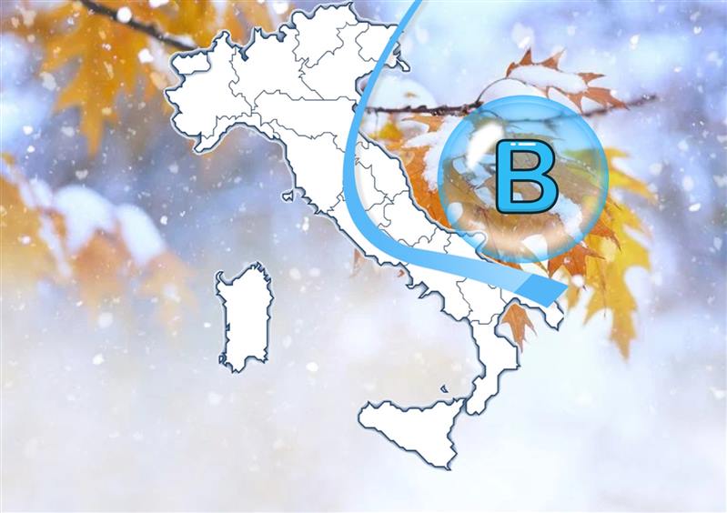 Meteo: FREDDO da EST in ARRIVO. PIOGGIA e NEVE non TARDERANNO. ECCO QUANDO e DOVE